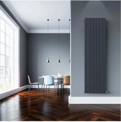 Vogue Fly Line Aluminium Double Vertical Radiator Radiator | Free UK ...