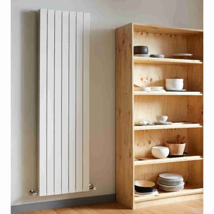 Vogue Fly Line Aluminium Double Vertical Radiator Radiator | Free UK ...