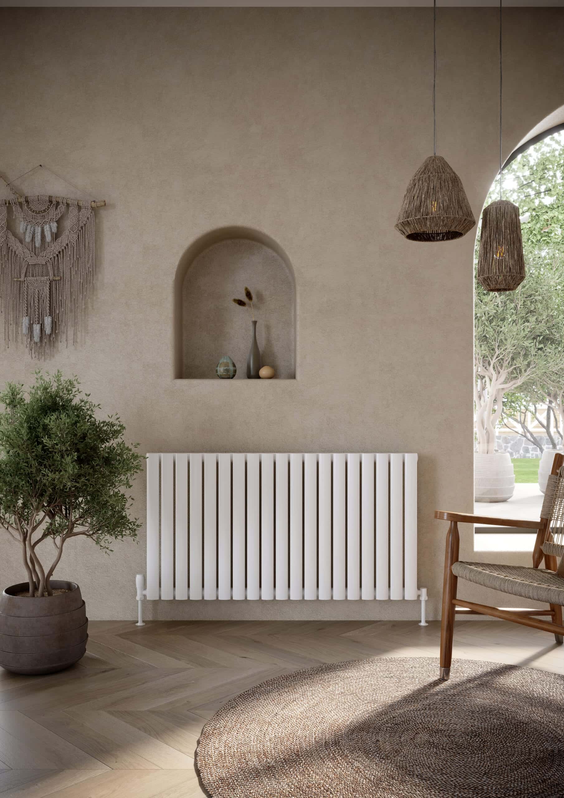 Scudo Apex Horizontal Single Radiator Radiator | Free UK Delivery ...