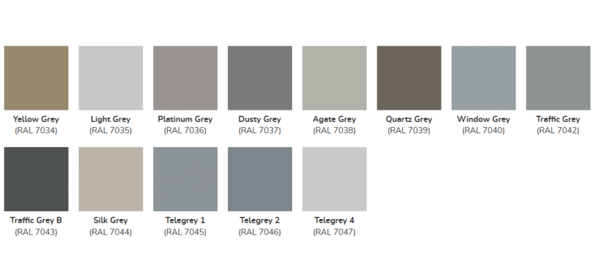 Radiator RAL Colour Guide | Designer Radiator Showroom | Luxury ...